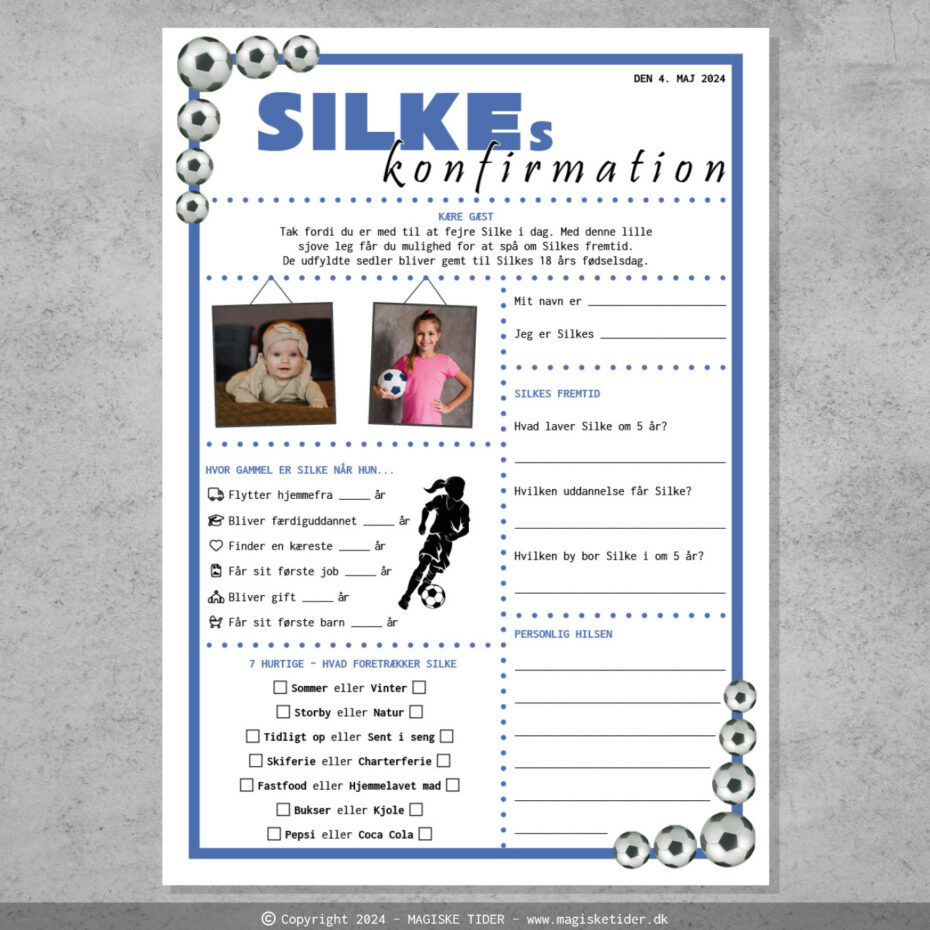 Fremtidsquiz til konfirmation ⋆ Side 3 af 4 ⋆ Magiske Tider